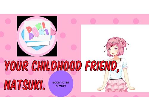Book Creator | Your childhood friend, Natsuki| DDLC
