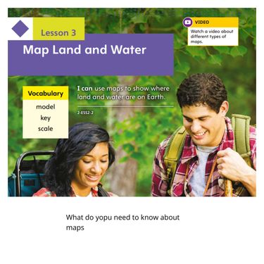 Book Creator | Map Land and Water