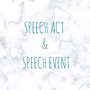 Book Creator | speech act and speech event