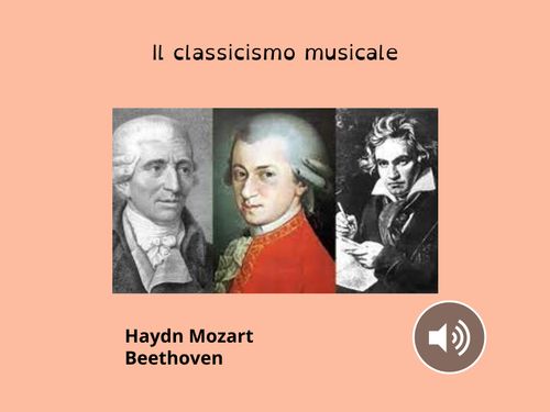 Book Creator | Il classicismo musicale