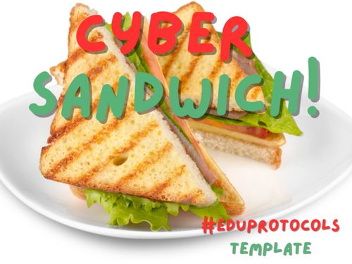 Book Creator | Cyber Sandwich #Eduprotocols