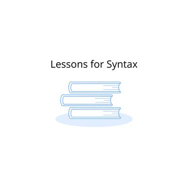 Book Creator | Lessons for Syntax