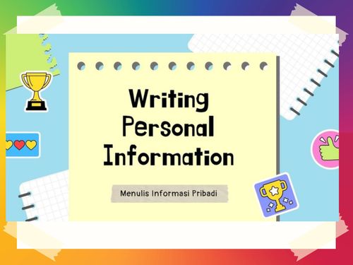 Book Creator | Writing Self Introduction