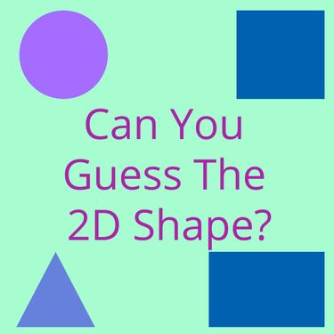 Book Creator | Can You Guess The 2D Shape?
