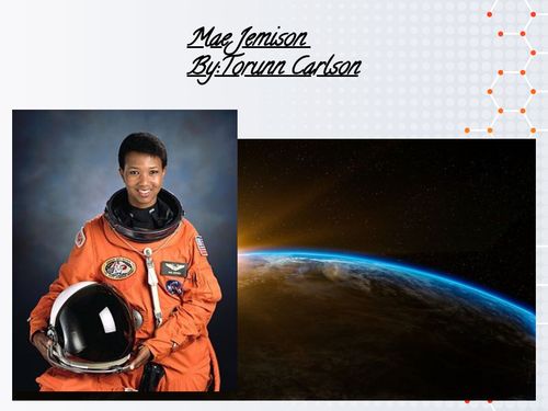 Book Creator | Mae Jemison