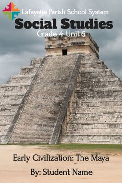 Book Creator | Louisiana Social Studies: Grade 4 Unit 6: Early ...
