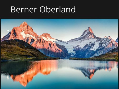 Book Creator | Berner Oberland