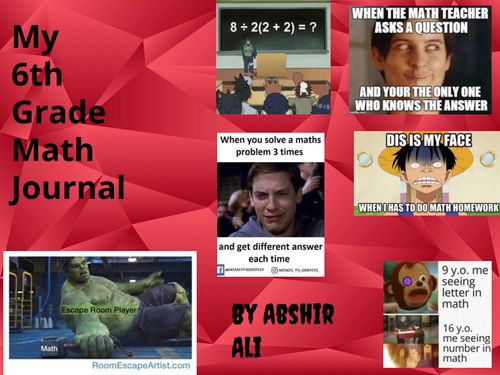 Book Creator | My Math Journal 2023