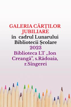 Book Creator | Cărți jubiliare!