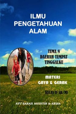 Book Creator | Gaya dan Gerak kelas IV SD/MI