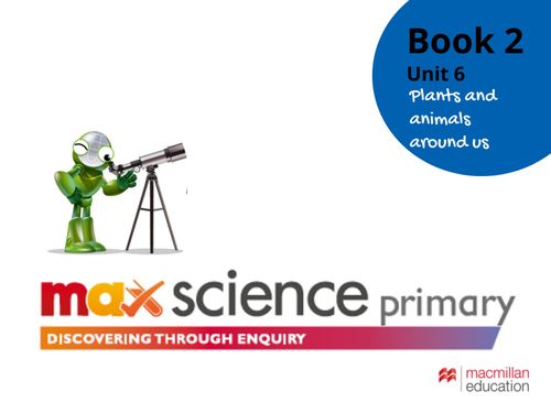 Book Creator | Max Science - level 2 (unit 6)