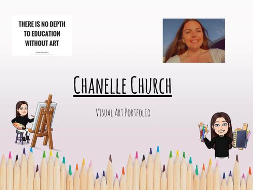 Book Creator | Chanelle's Visual Art Portfolio