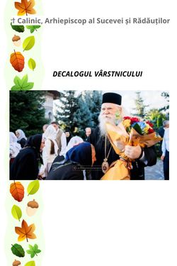 Book Creator | Decalogul varstnicului