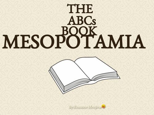 Book Creator | ABC's of Mesopotamia