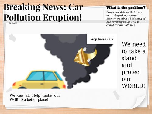 Book Creator | Pollution