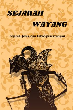 Book Creator | SEJARAH WAYANG