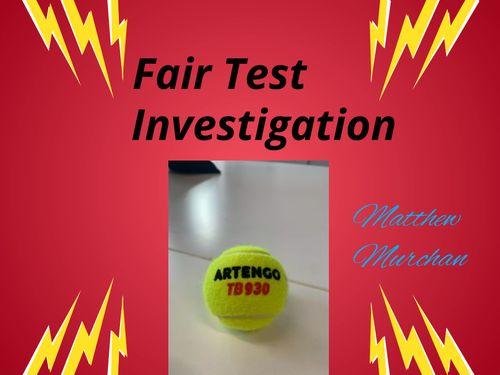 Book Creator | Fair Test Investigation