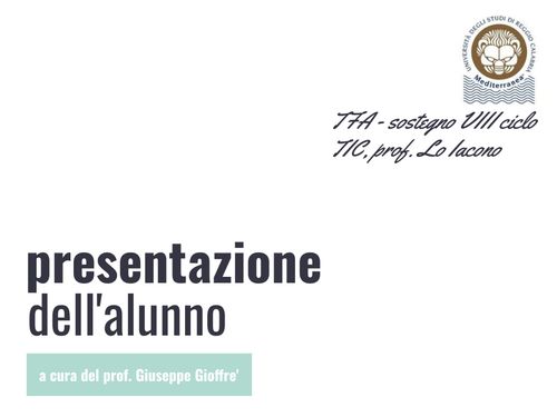 Book Creator | presentazione dell'alunno