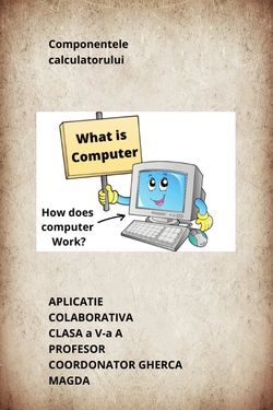 Book Creator | COMPONENTELE CALCULATORULUI