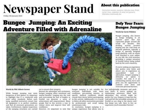 Book Creator | Extreme Sport