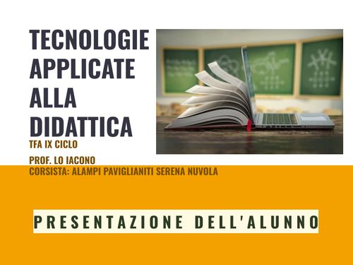 Book Creator | PRESENTAZIONE DELL'ALUNNO