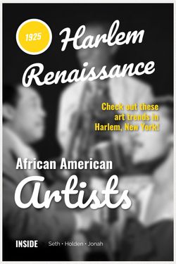Book Creator | Harlem Renaissance