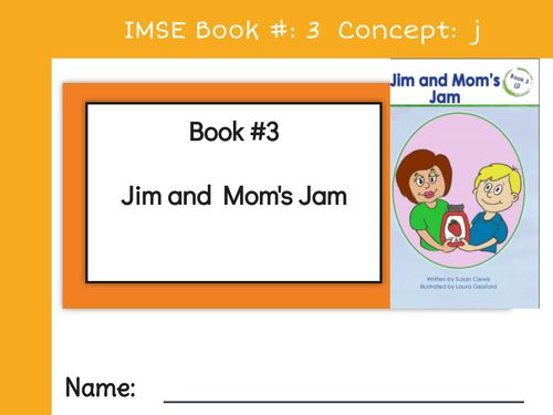 Book Creator | Jim and Mom's Jam (j)