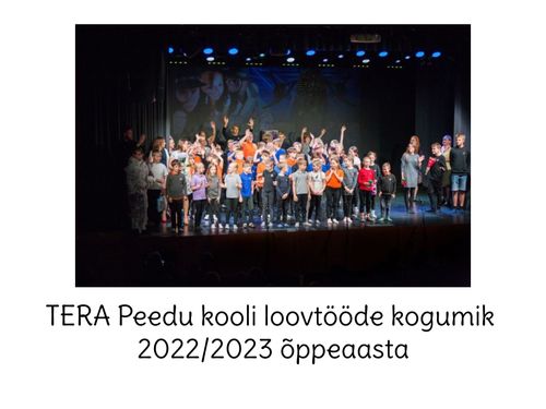 Book Creator | TERA Peedu kooli loovtööde kogumik 22/23