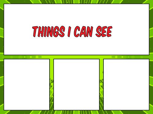 Book Creator | Things I See - Holiday Edition