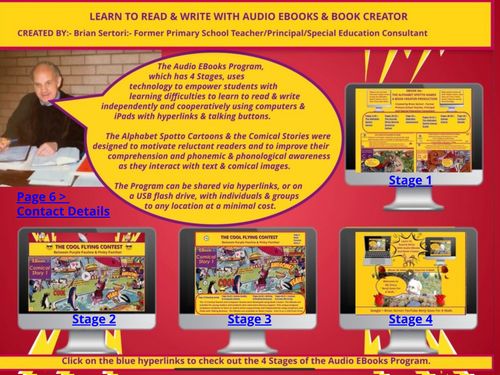 Book Creator | Learn To Read & Write With Audio EBooks Stages 1-4