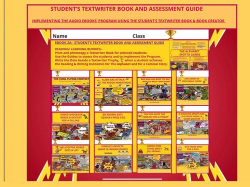Book Creator | 2A - PRINTABLE - Student’s Textwriter Book & Assessment ...