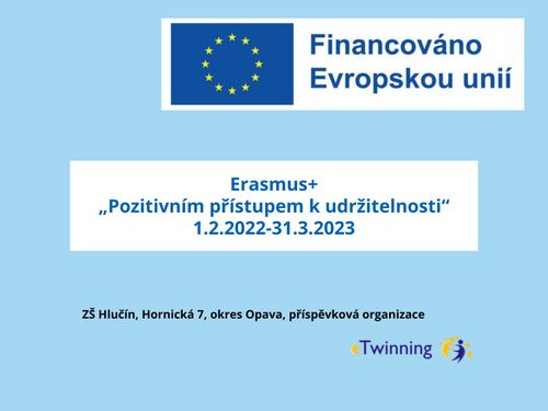 Book Creator | Erasmus+ „Pozitivním přístupem k udržitelnosti“