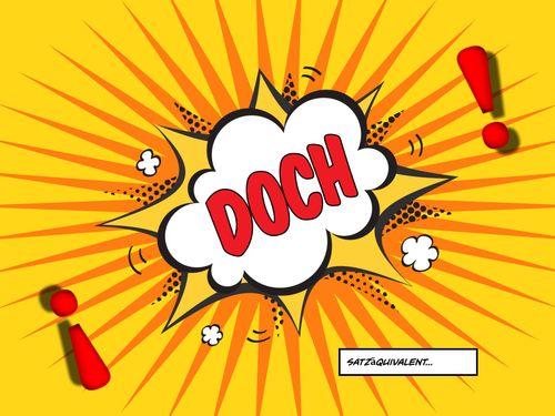 Book Creator | Satzäquivalent DOCH