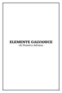 Book Creator | Elemente Galvanice