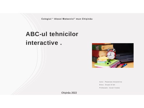 Book Creator | abc-ul tehnicilor interactive
