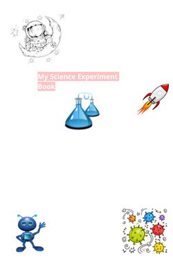 Book Creator | My First Science Experiment
