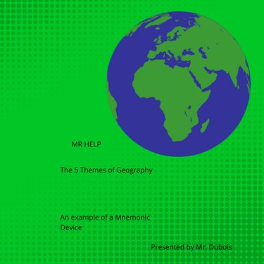 Book Creator | 5 Themes Mnemonic