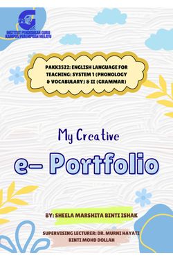 Book Creator | PAKK3522: (TASK2) E-PORTFOLIO