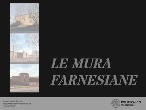 Book Creator | MURA FARNESIANE