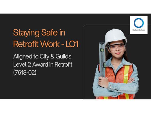 Book Creator | Staying Safe in Retrofit Work LO1