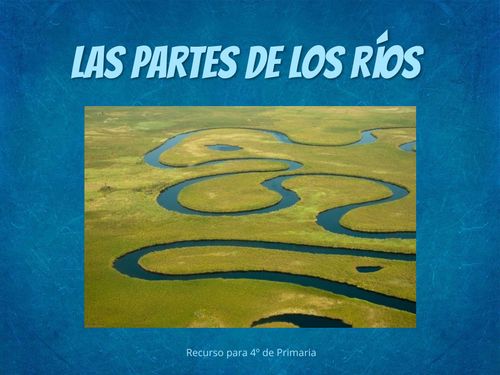 Book Creator | Partes de los ríos