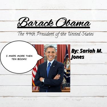 Book Creator | Barack Obama Book