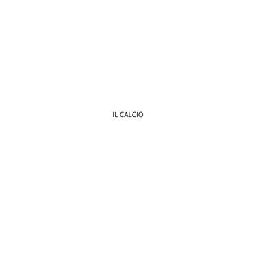 Book Creator | IL CALCIO