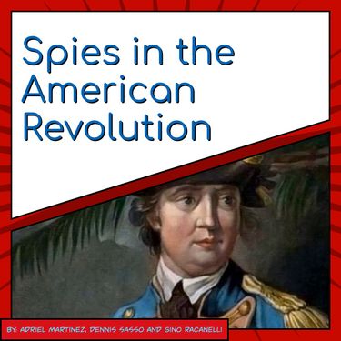 Book Creator | Spies Of The American Revolution