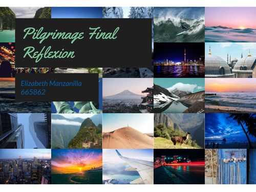 Book Creator | Pilgrimage Final Reflexion