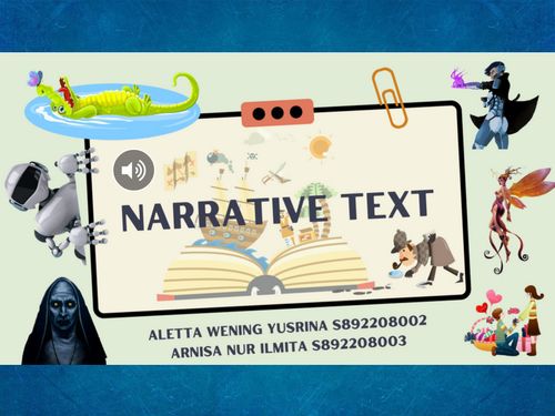 Book Creator | Narrative Text Book