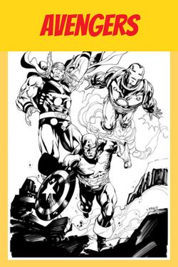 Book Creator | avengers book