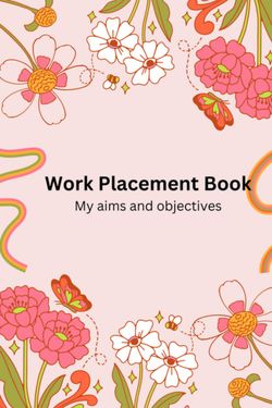 Book Creator | (copy) My aims and objectives for work placement