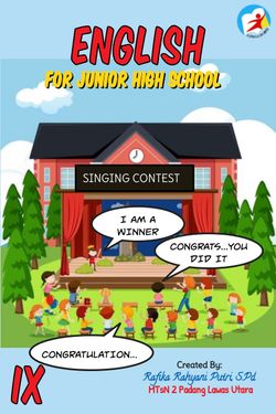 Book Creator | ENGLISH FOR JUNIOR HIGH SCHOOL; CONGRATULATIONS