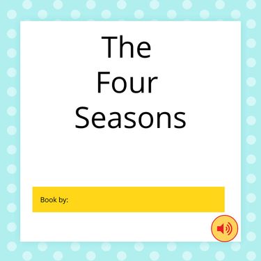 Book Creator | The Four Seasons